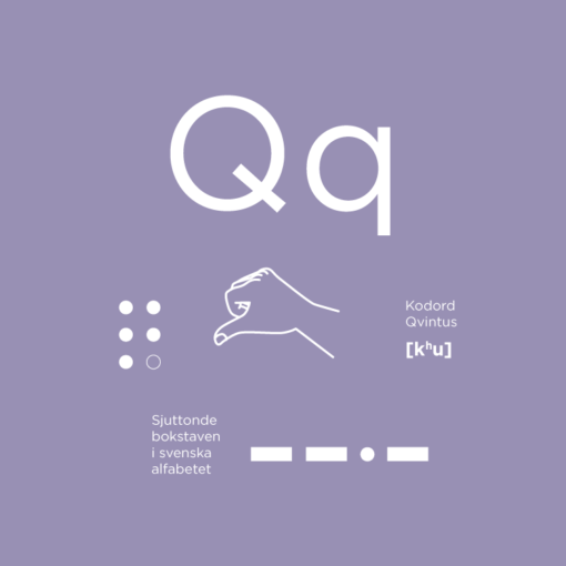Bokstaven Q | Kunskapat